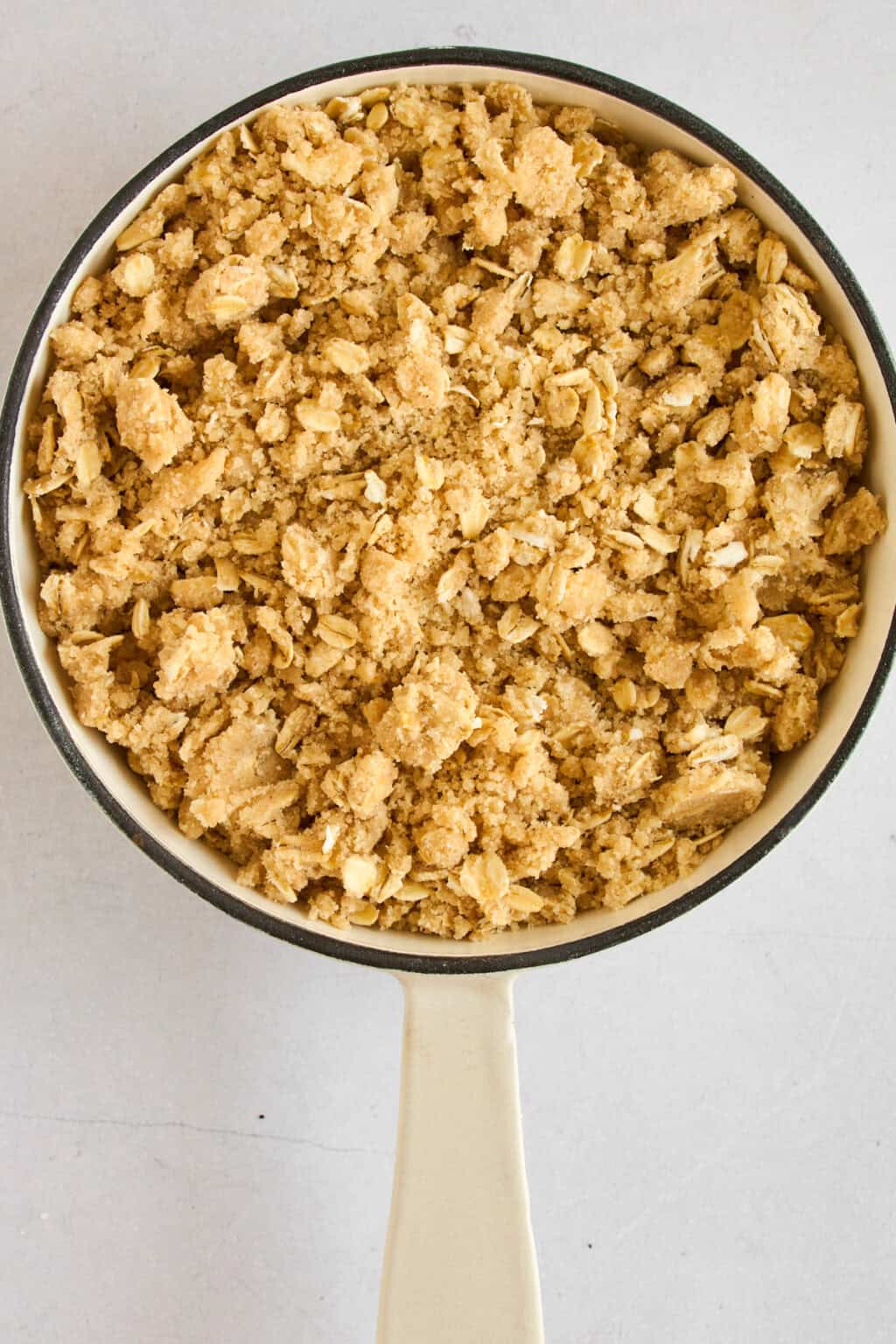 Easy Oat Crumble Topping Recipe