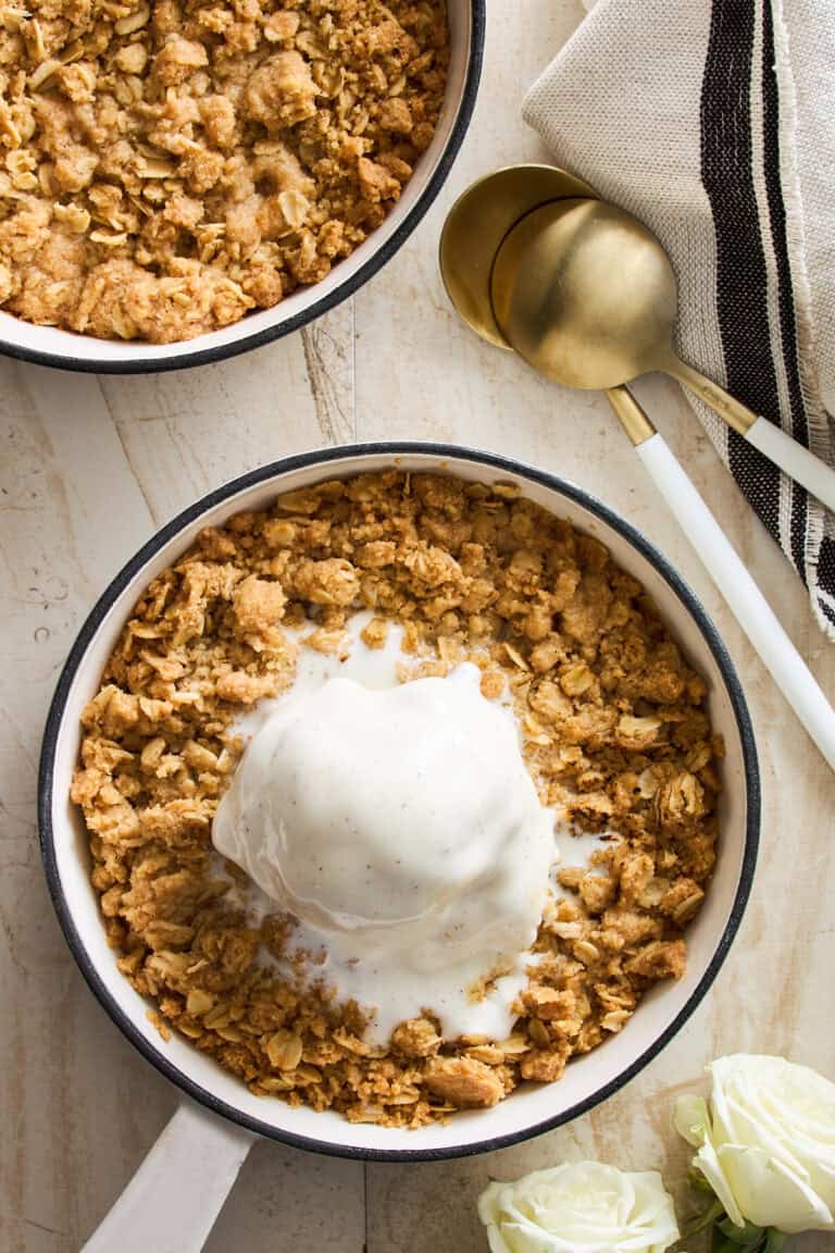 Easy Oat Crumble Topping Recipe