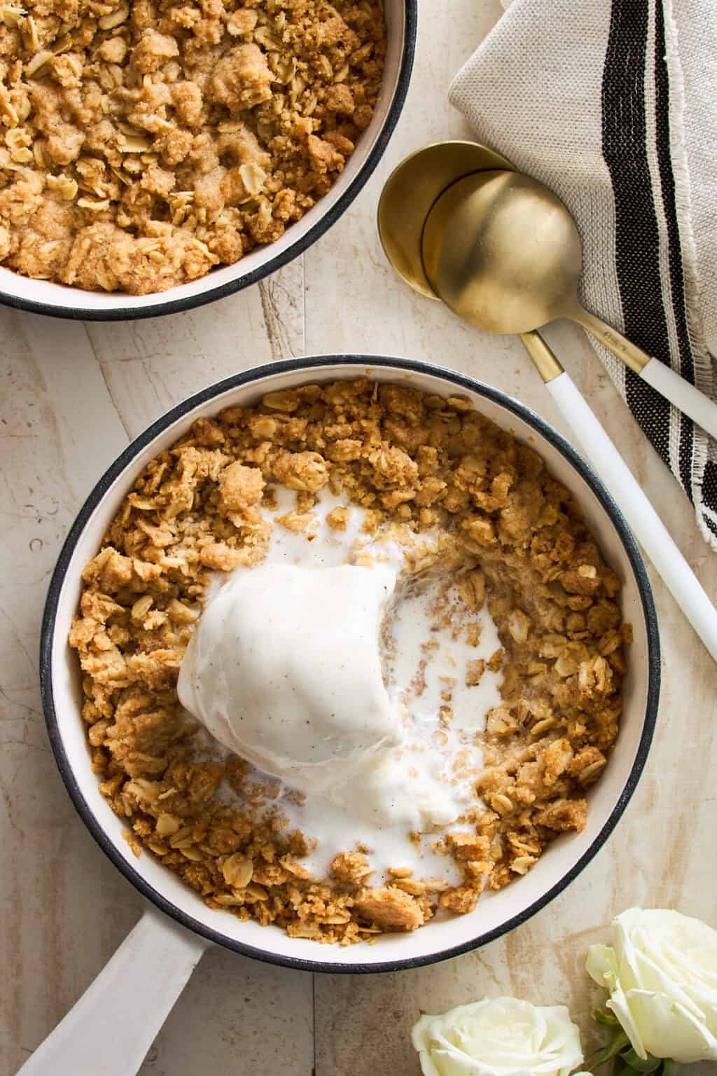 Easy Oat Crumble Topping Recipe