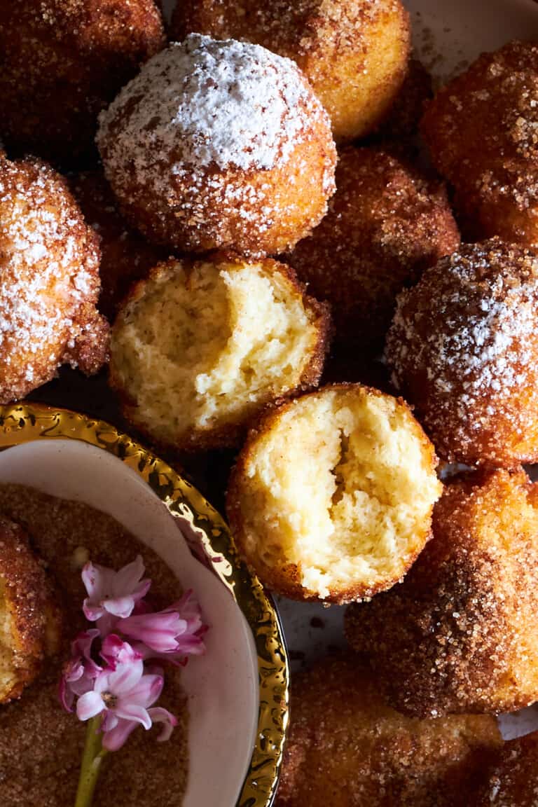 Homemade Zeppole Recipe (Easy Italian Donuts) - Food Dolls