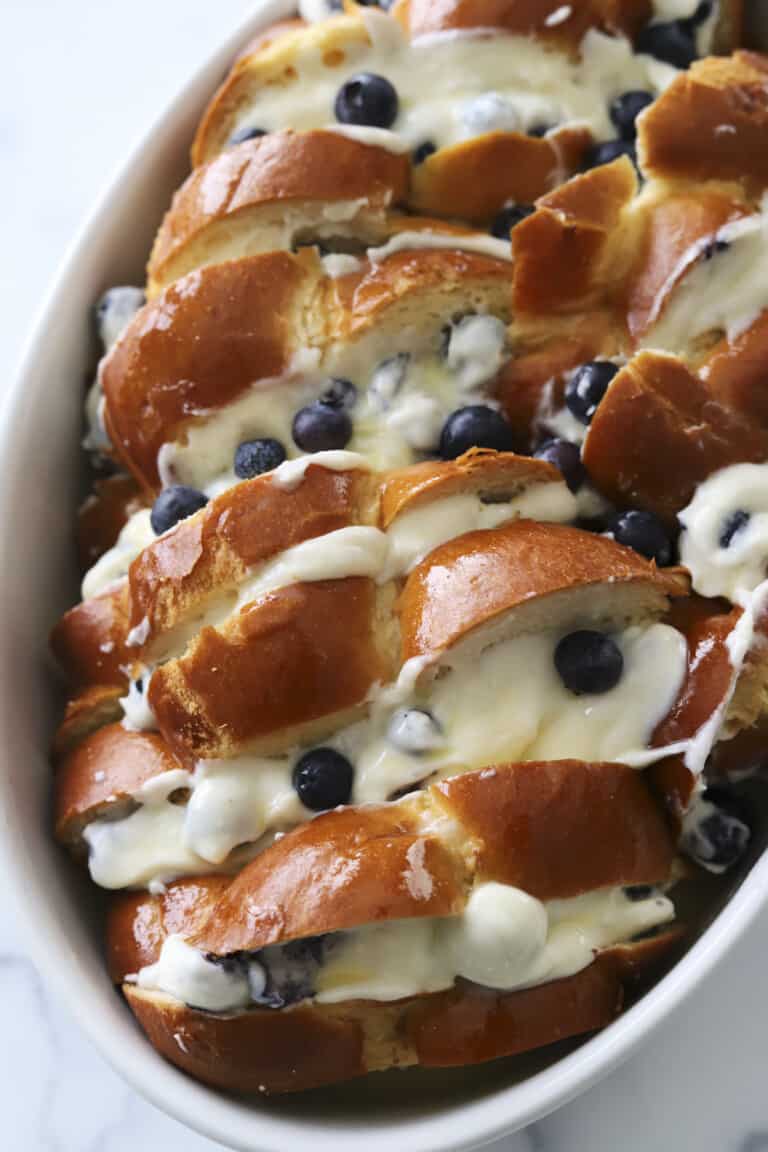 Blueberry French Toast Bake
