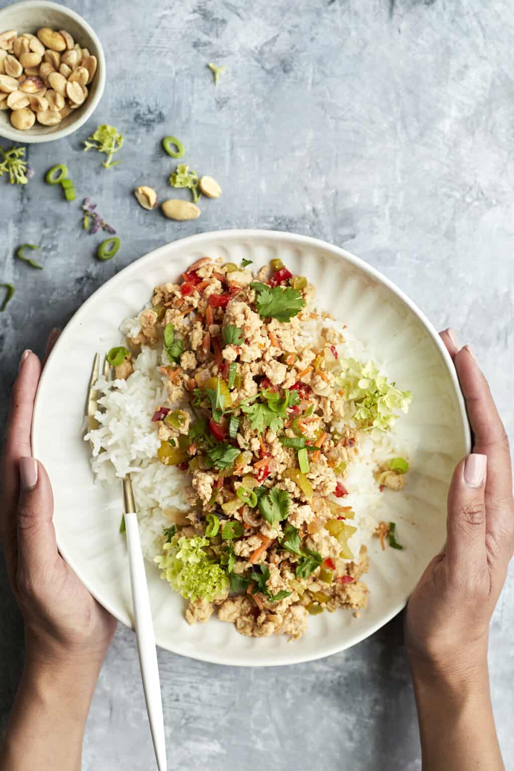 Asian Chicken Bowl Recipe - Food Dolls