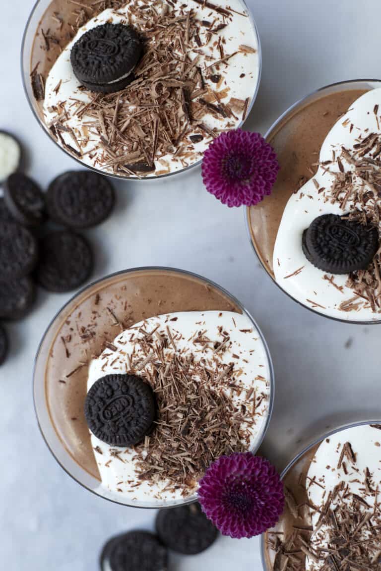 Five Ingredient Oreo Mousse - Food Dolls