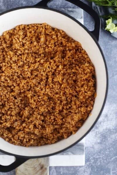 Bulgur Pilaf