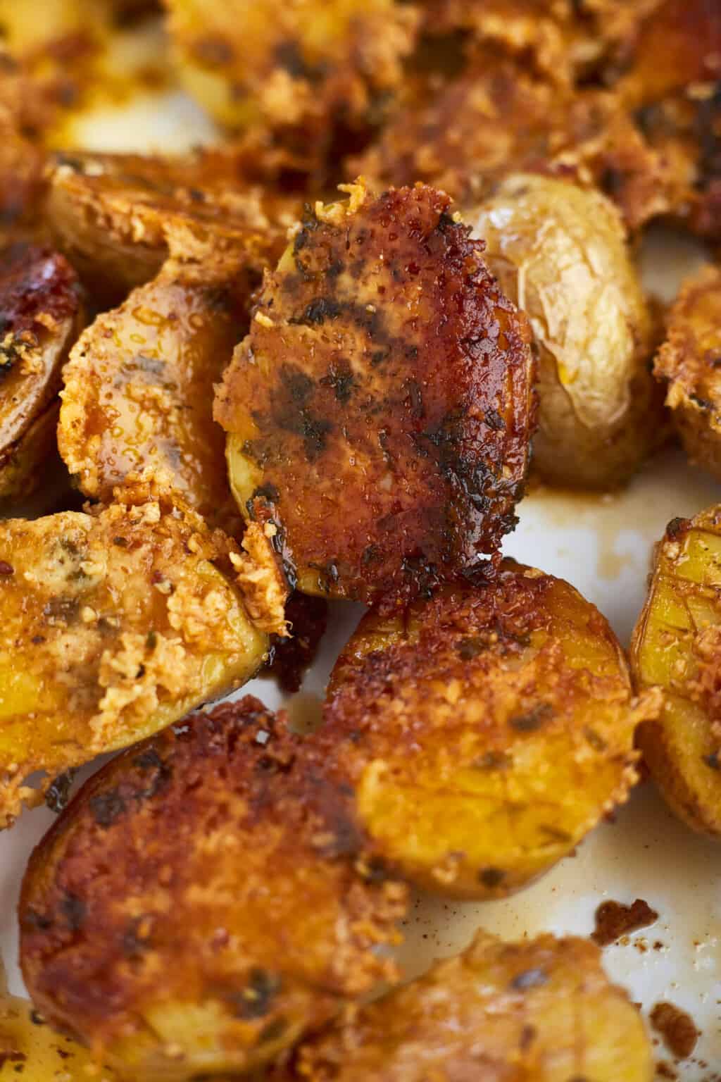 Parmesan Potatoes - Food Dolls