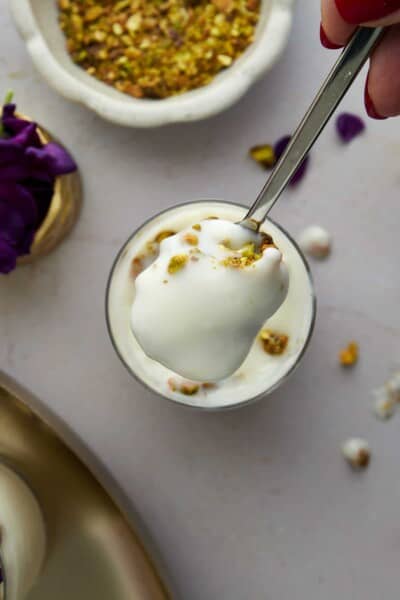 Mahalabia/Muhallebi (Middle Eastern Milk Pudding) - Food Dolls