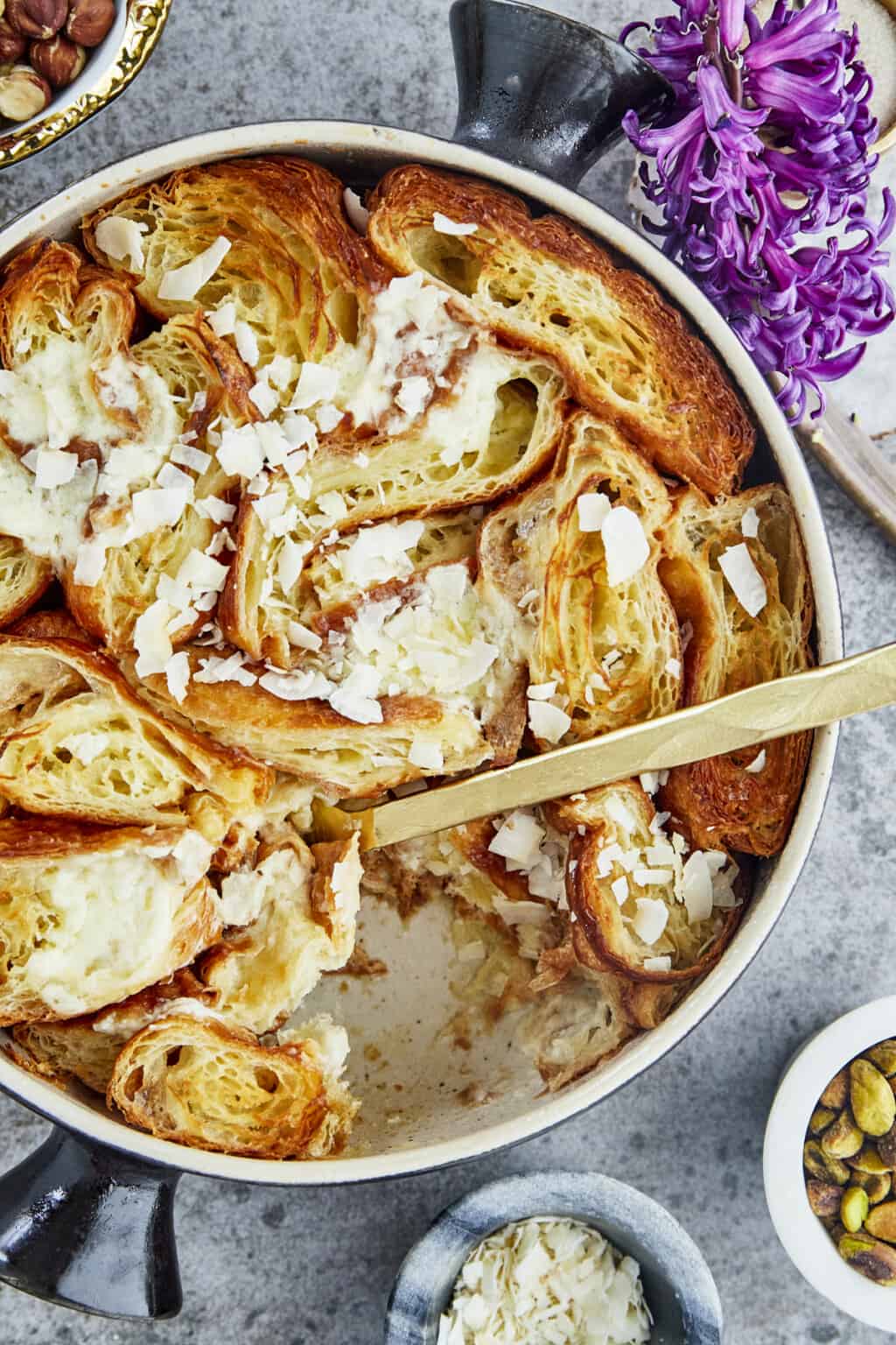 Om Ali (Egyptian Bread Pudding) - Food Dolls