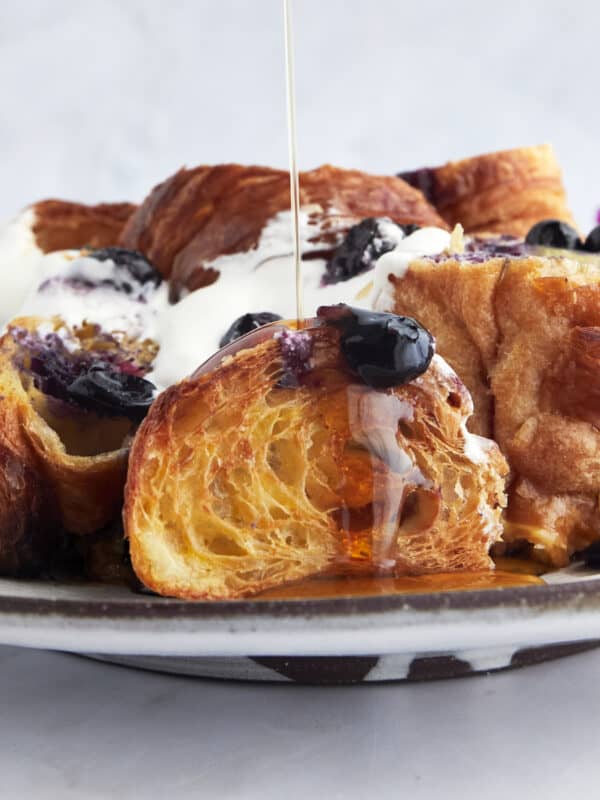 Lemon Blueberry French Toast with Ricotta
