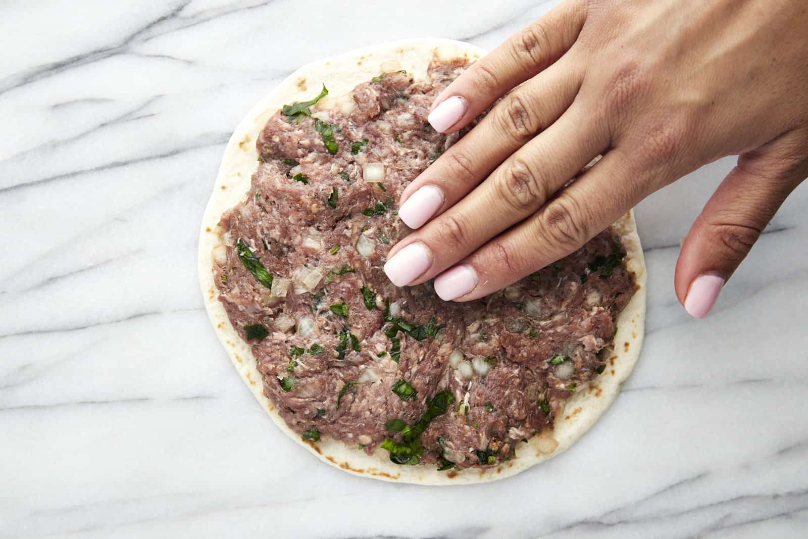 Greek-Inspired Smashed Tacos - Food Dolls