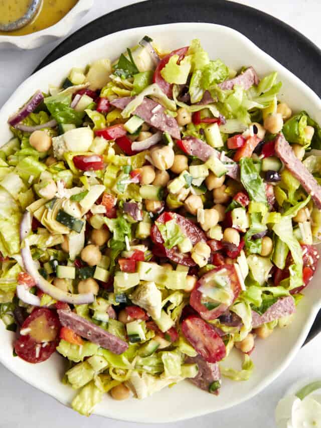 Warm Italian Pasta Salad Recipe