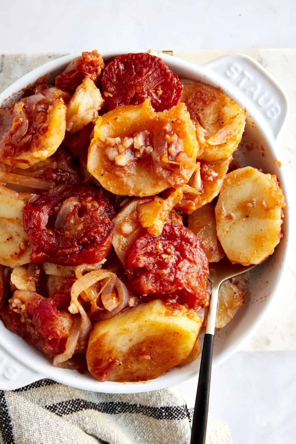 Sanyet El Batates (Egyptian Baked Potatoes) - Food Dolls