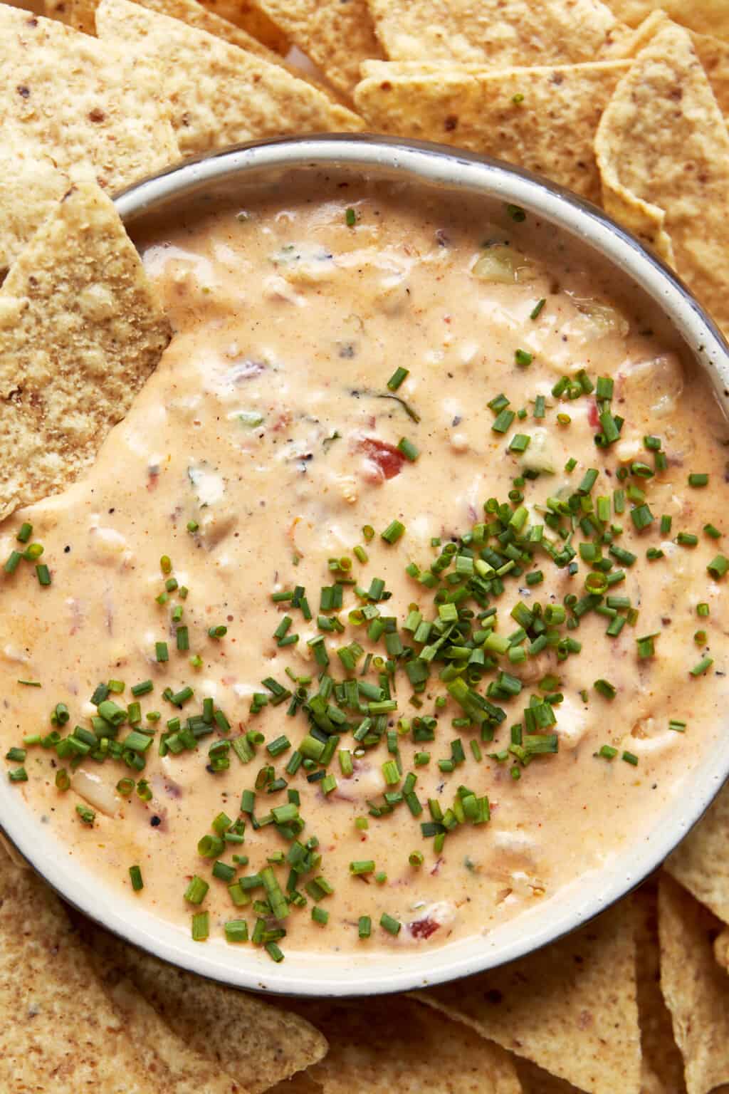 Easy Baked Chicken Queso Dip - Food Dolls