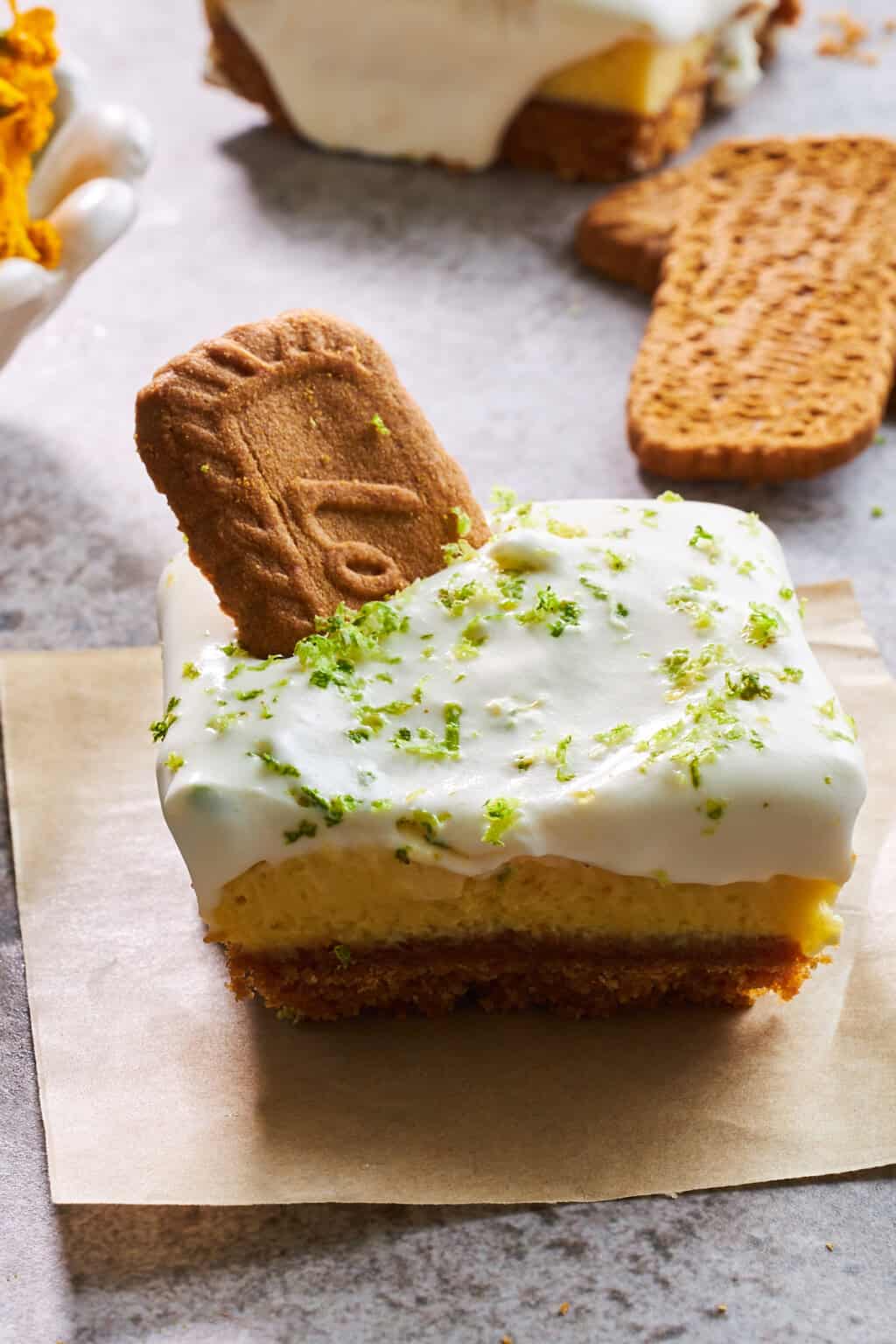 3-Layer Key Lime Pie Bars - Food Dolls