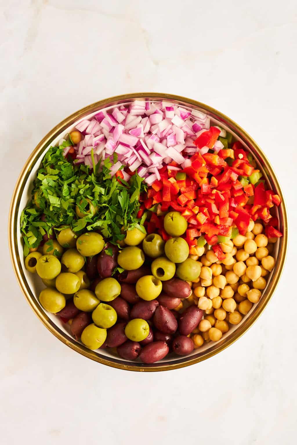 The Best Mediterranean Olive Salad Recipe - Food Dolls