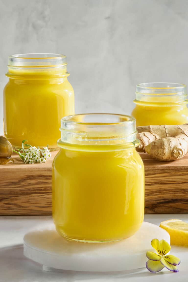 Ginger Turmeric Shots (Sweet and Tangy) - Food Dolls