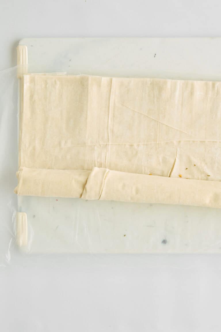 Hot Honey Feta Phyllo Rolls - Food Dolls
